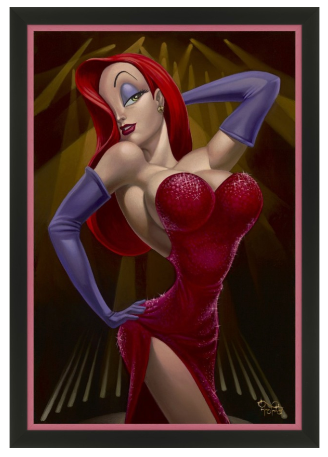 Jared Franco Jessica Rabbit Magic Of Disney Art