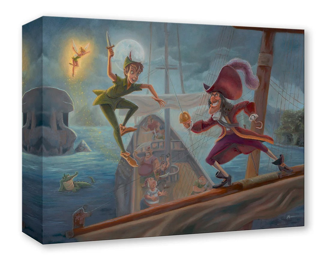 Battle for Neverland - Treasure on Canvas – Magic of Disney Art