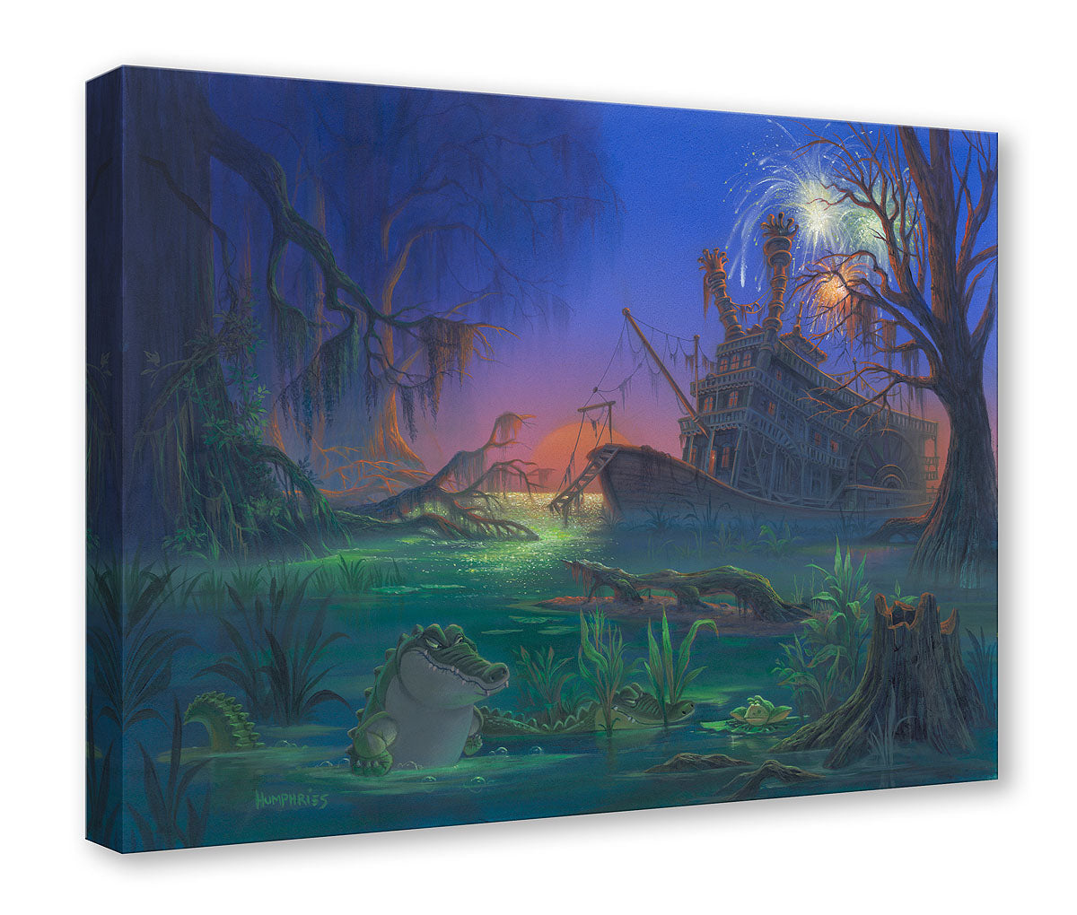 Michael Humphries – Back in the Bayou – Magic of Disney Art