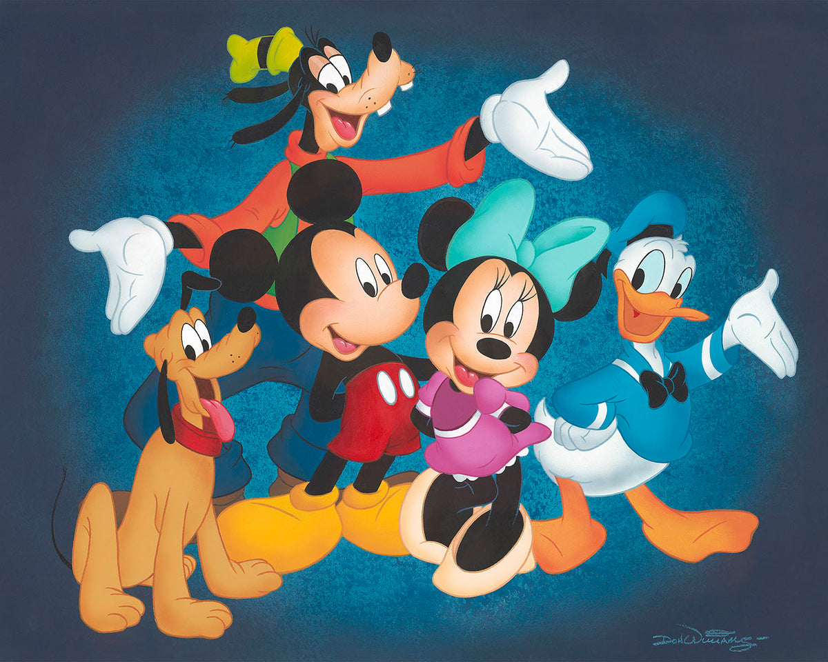 Don Ducky Williams - Mickey and His Pals – Magic of Disney Art
