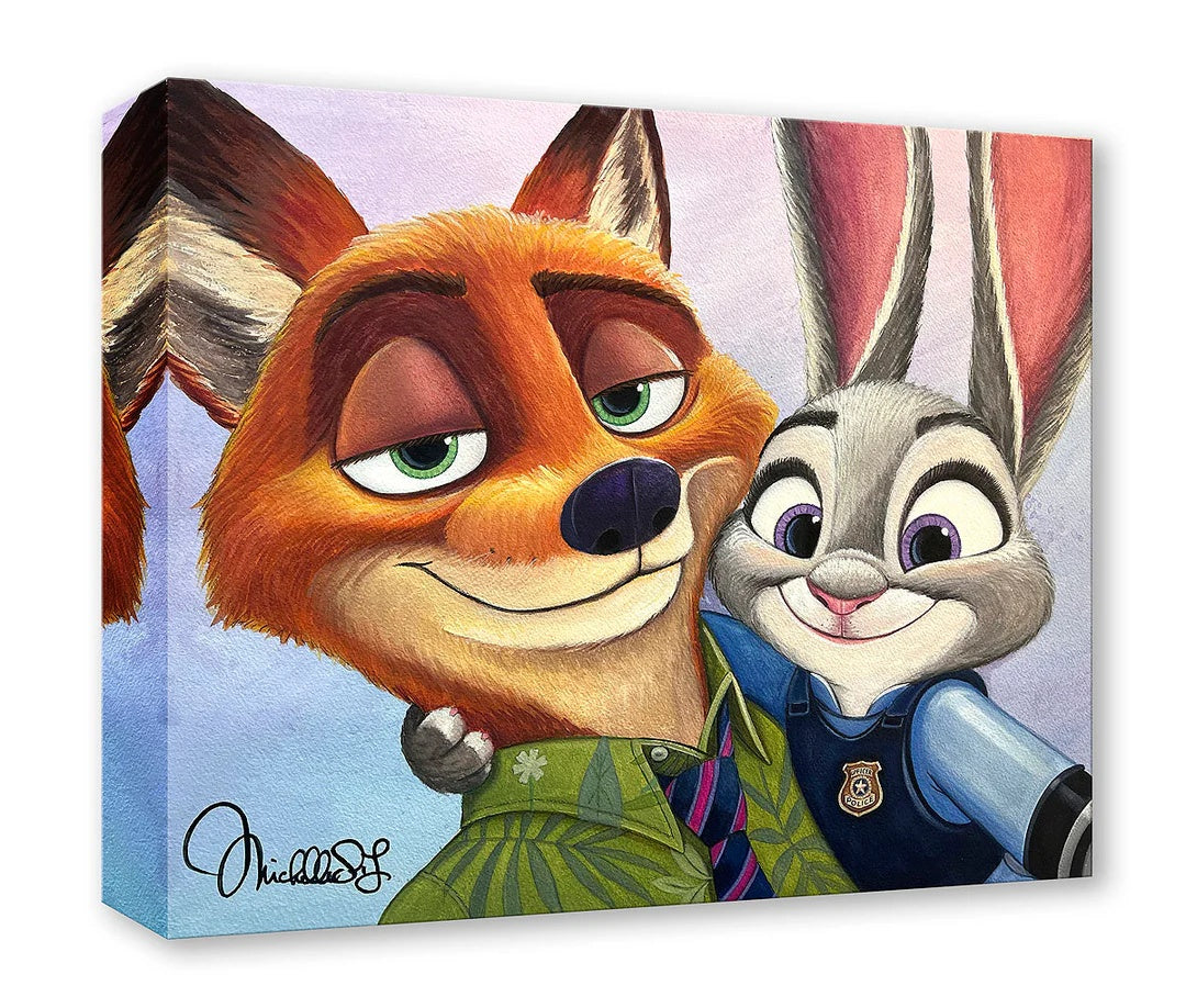 Partners - Zootopia - Treasure on Canvas – Magic of Disney Art