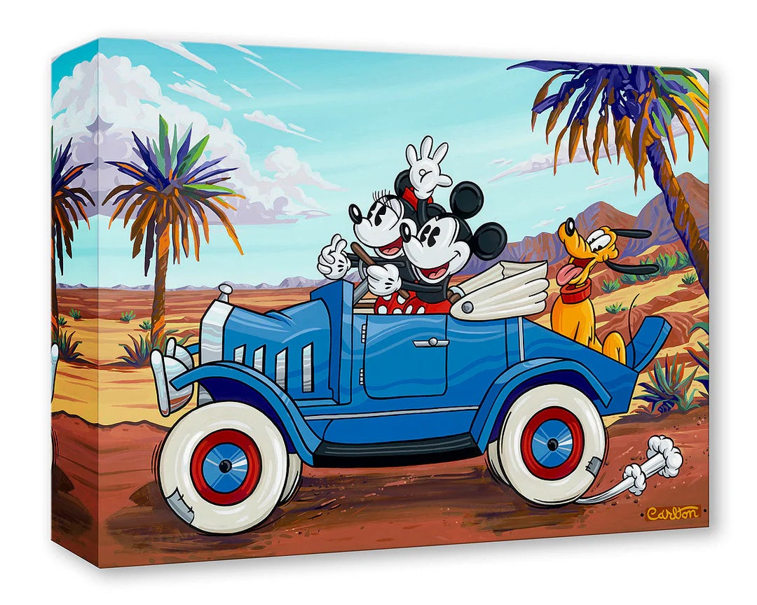 Winter Wishes at the Cottage - Treasure on Canvas – Magic of Disney Art