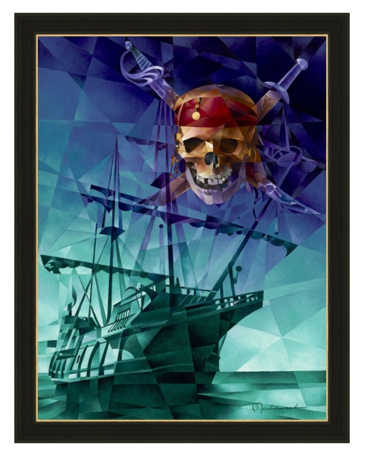 Tom Matousek - The Black Pearl – Magic of Disney Art