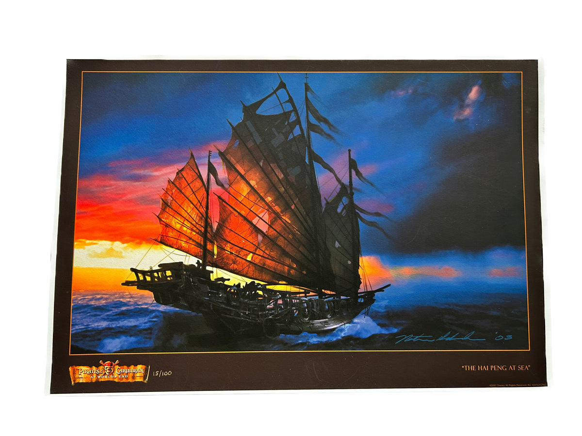 The Hai Peng At Sea - Pirates of the Caribbean – Magic of Disney Art
